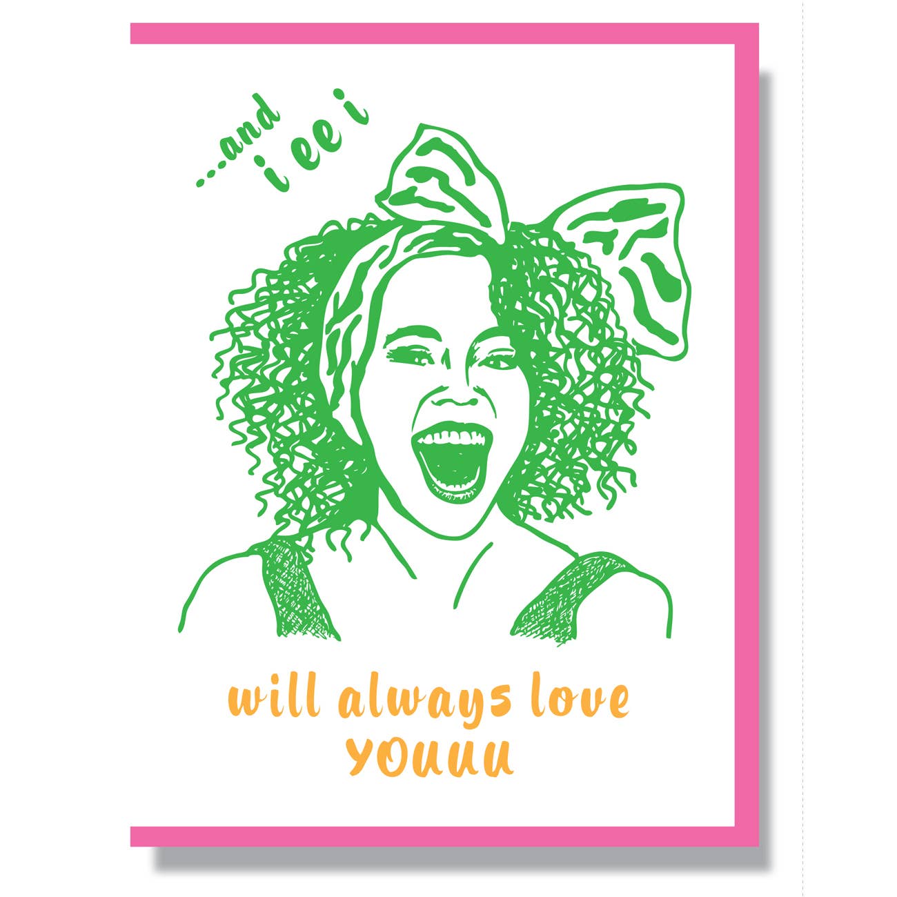 RIP Whitney Houston Card (I-ee-i Will Always Love Youuu) – Design House ...