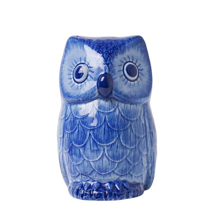 Delft Blue Owl – Design House Vancouver