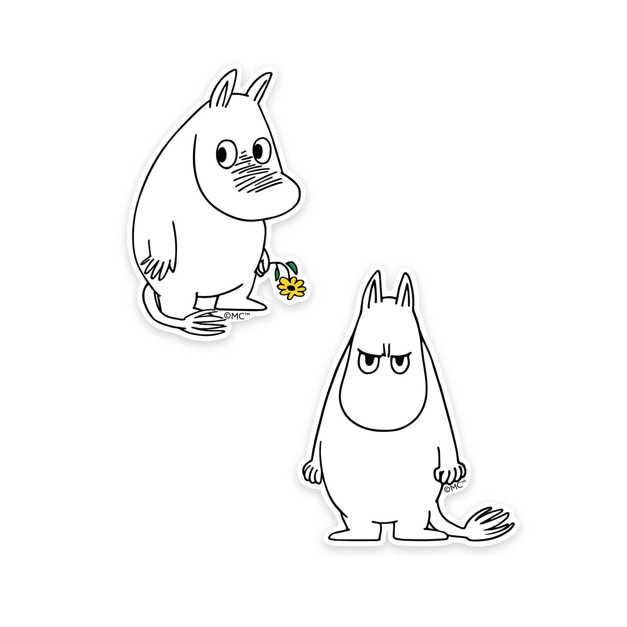 Moomintroll XL-Sticker Combo – Design House Vancouver