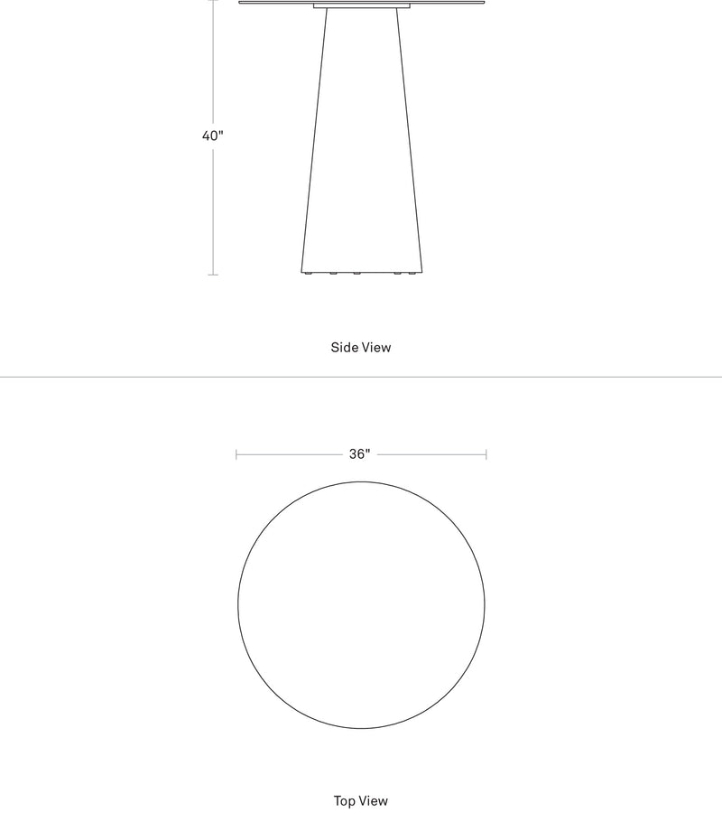 Circula Bar Table – Design House Vancouver