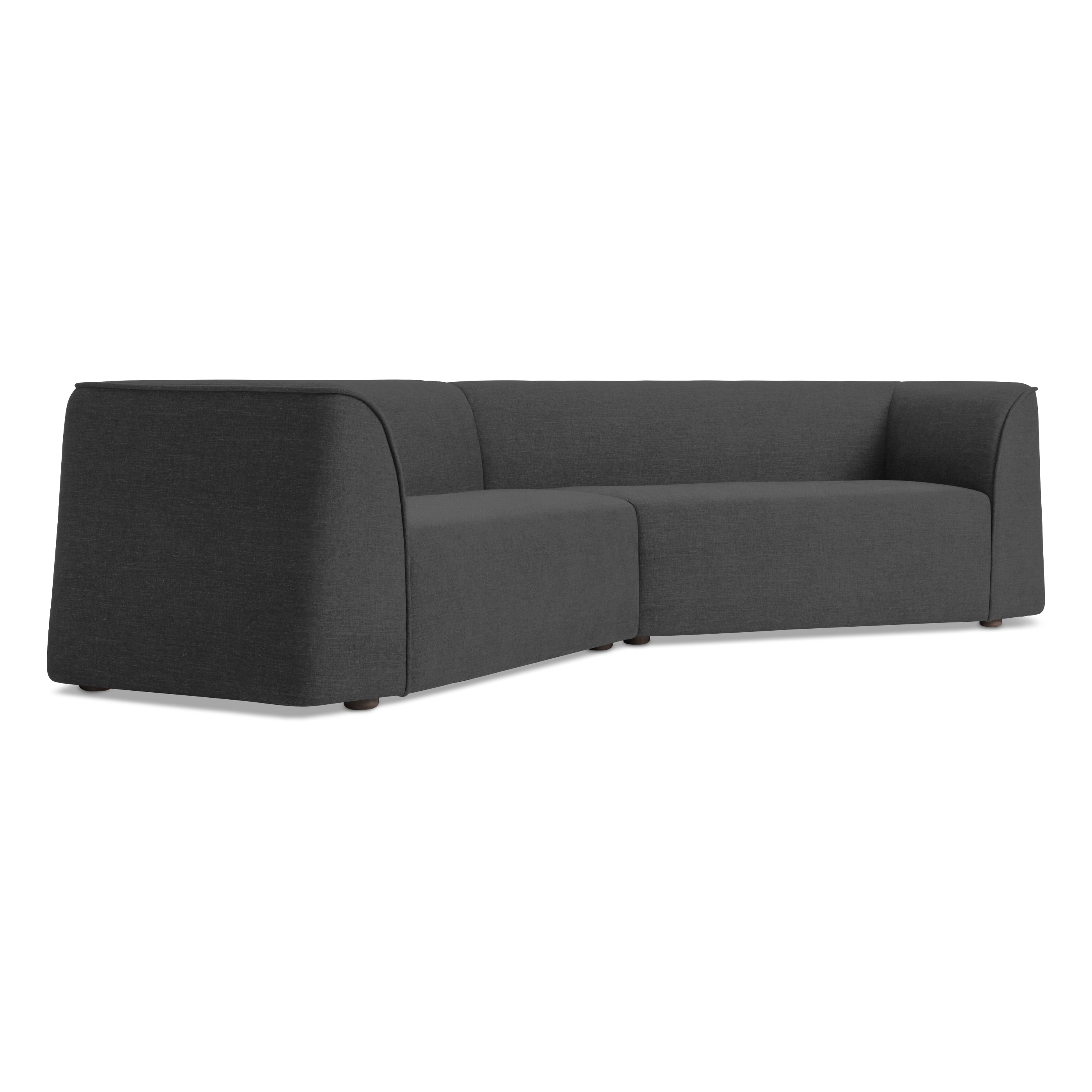Thataway Small Angled Sectional Sofa – Design House Vancouver